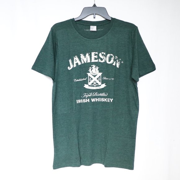 Jameson | Shirts | Jameson Irish Whiskey Green Tshirt Large | Poshmark